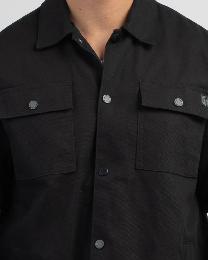 Shop Dexter Hidden Jacket In Black - Fast Shipping & Easy Returns ...