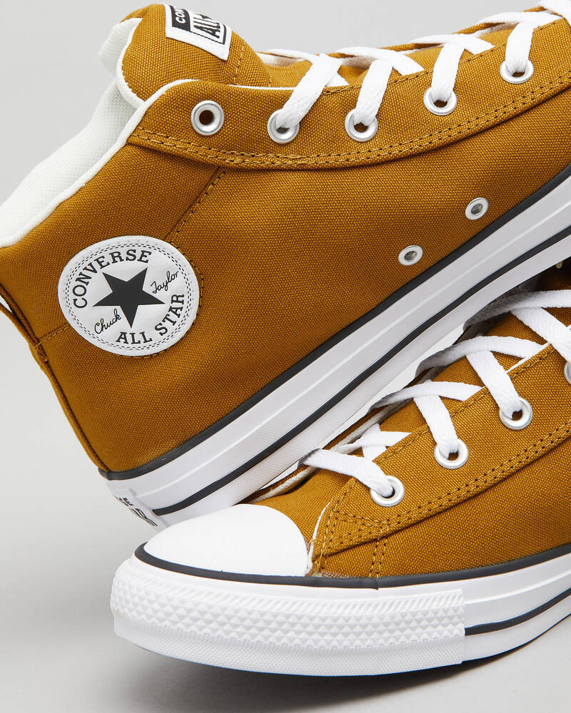 Shop Converse Chuck Taylor All Star High Street Shoes In Dark Wheat ...