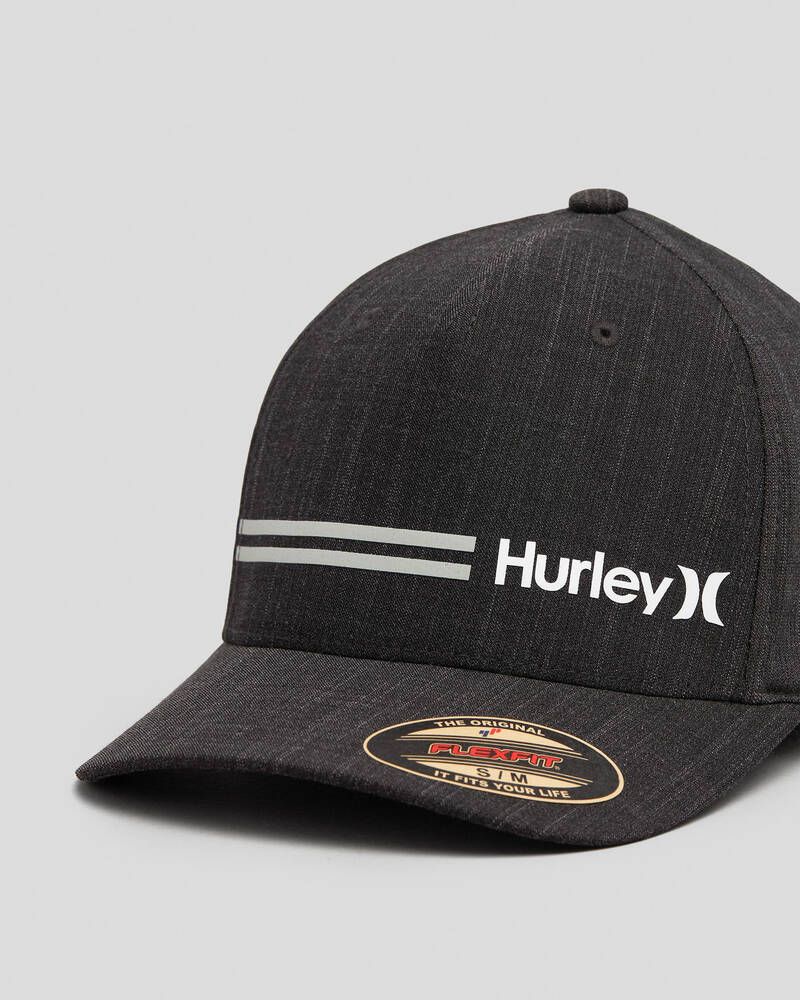 Shop Hurley H20 DRI Line Up Cap In Black - Fast Shipping & Easy Returns ...
