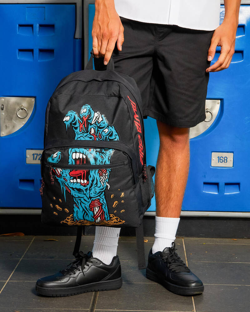 Shop Santa Cruz Walking Hand Backpack In Black - Fast Shipping & Easy ...