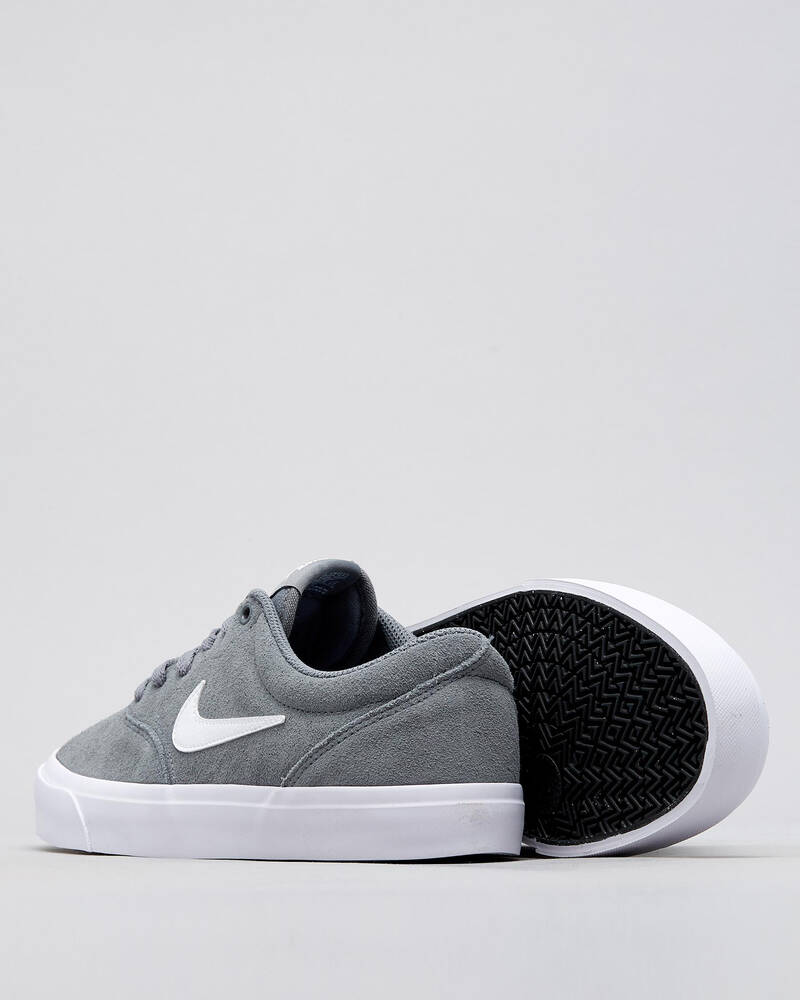 Shop Nike Charge Shoes In Cool Grey/white-cool Grey/whit - Fast ...