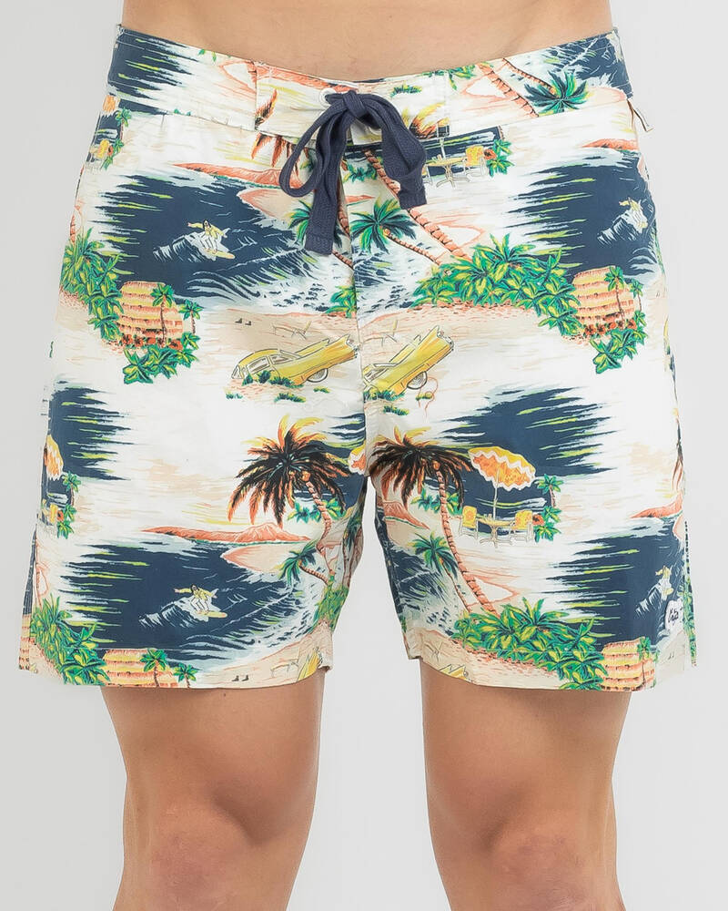 Shop The Critical Slide Society On The Beach Board Shorts In Vintage ...