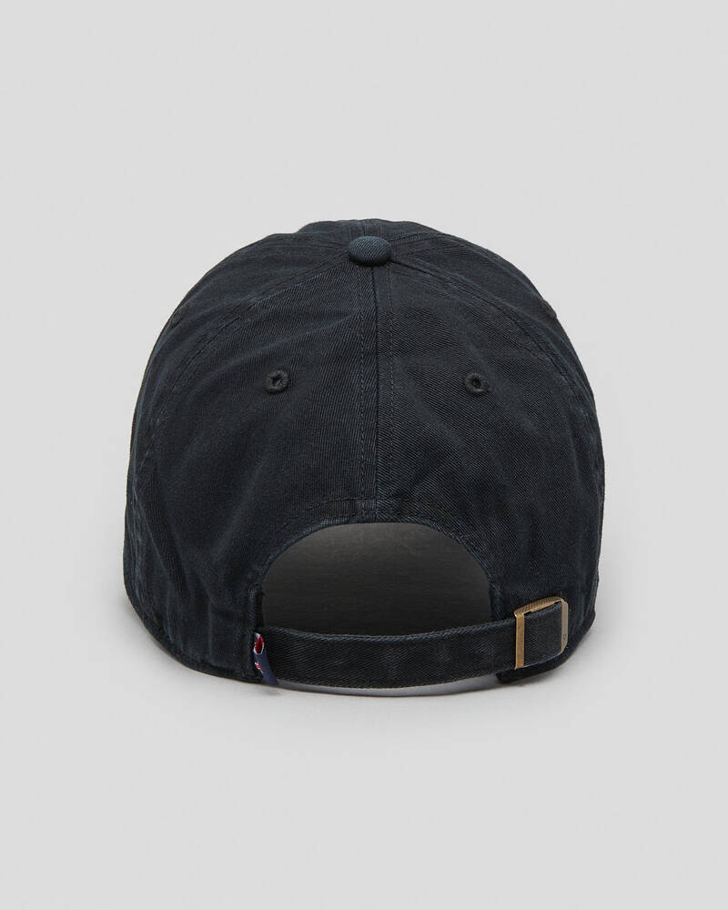 Shop Forty Seven Boston Red Sox 47 Clean Up Cap In Black/black - Fast ...