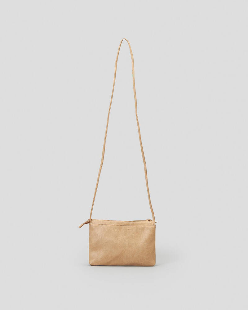 Shop Billabong CB Summerside Festival Crossbody Bag In Tan - Fast ...