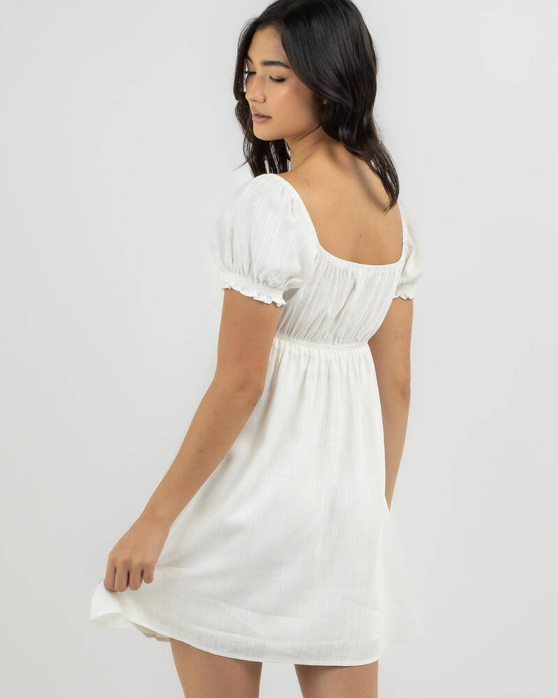 Shop Rumor Keisha Dress In White - Fast Shipping & Easy Returns - City ...