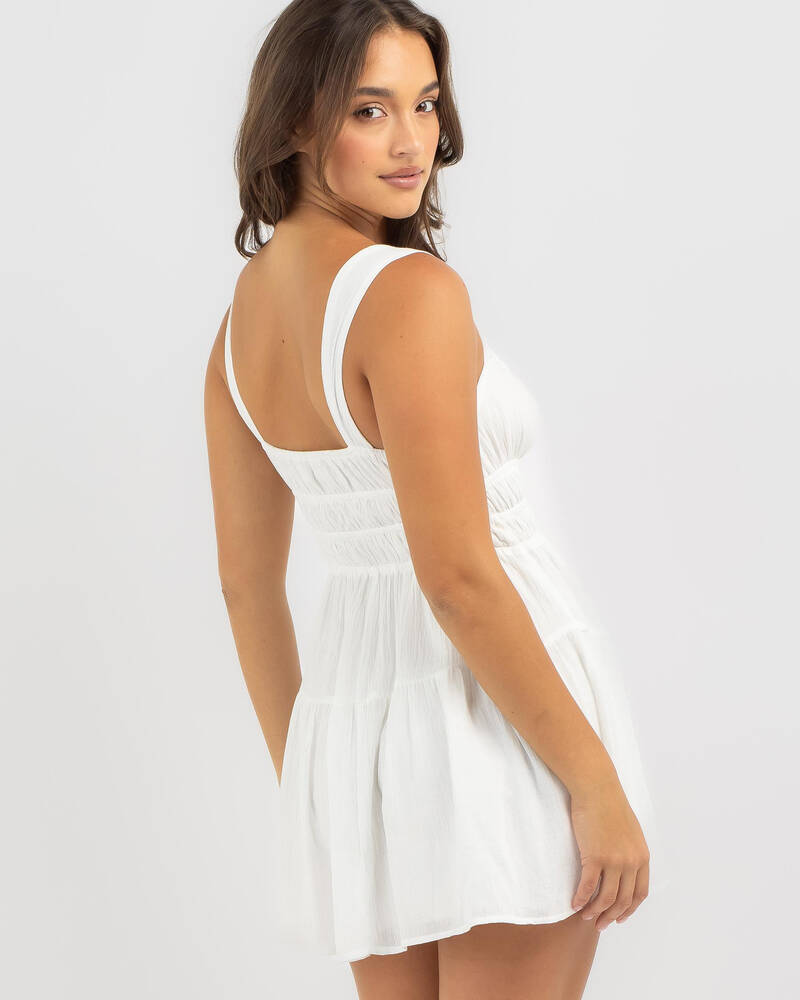 Shop Alive Girl Darcy Dress In White - Fast Shipping & Easy Returns ...