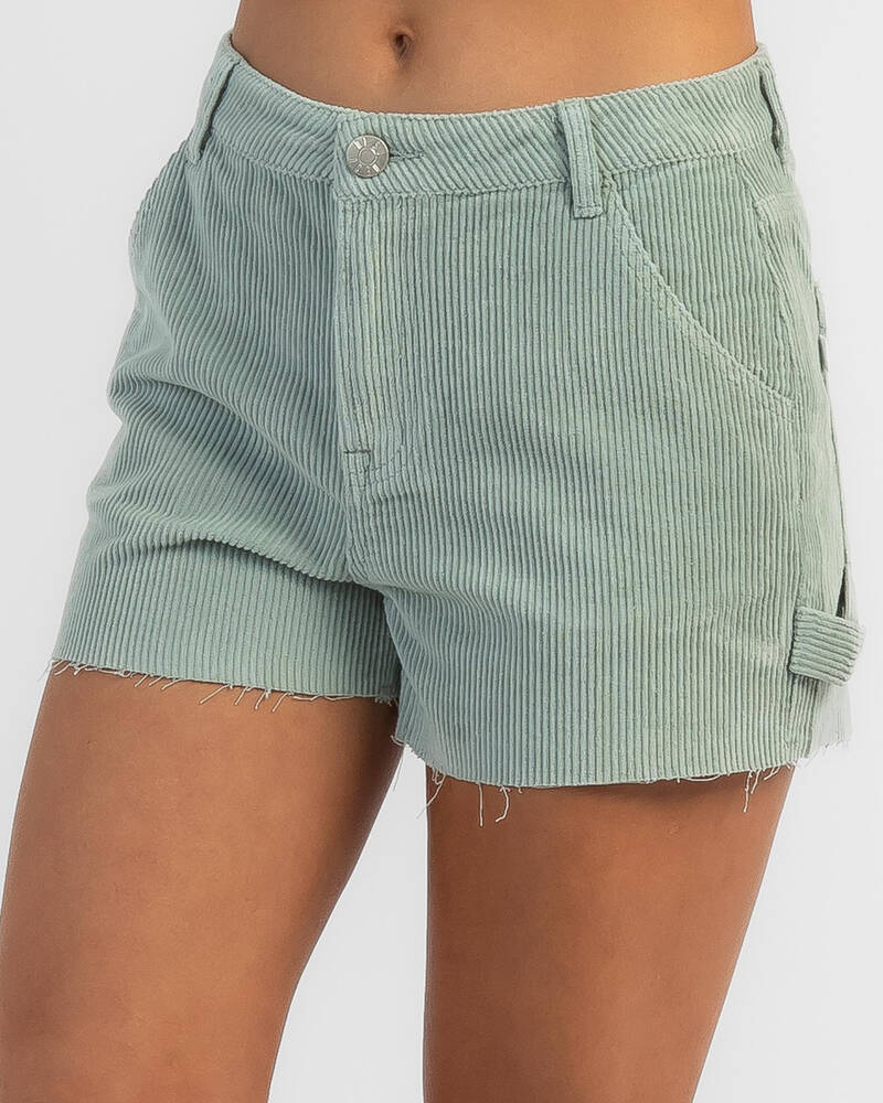 Shop DESU Jade Shorts In Sage - Fast Shipping & Easy Returns - City ...