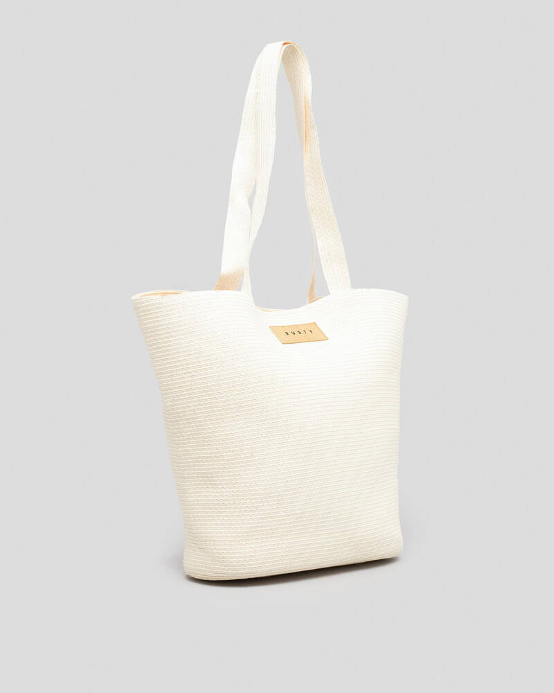 Shop Rusty Gisele Straw Bag In Off White - Fast Shipping & Easy Returns ...