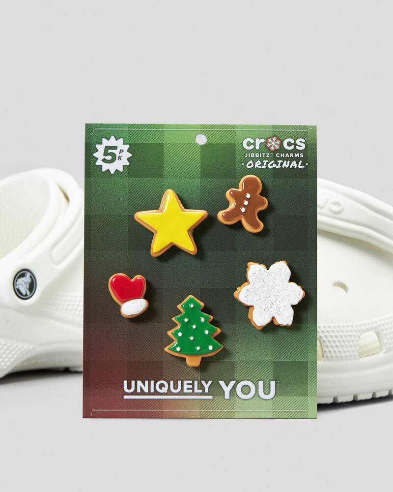 Shop Crocs 3D Mini Cookie Tin Jibbitz 5 Pack In Multi - Fast Shipping ...