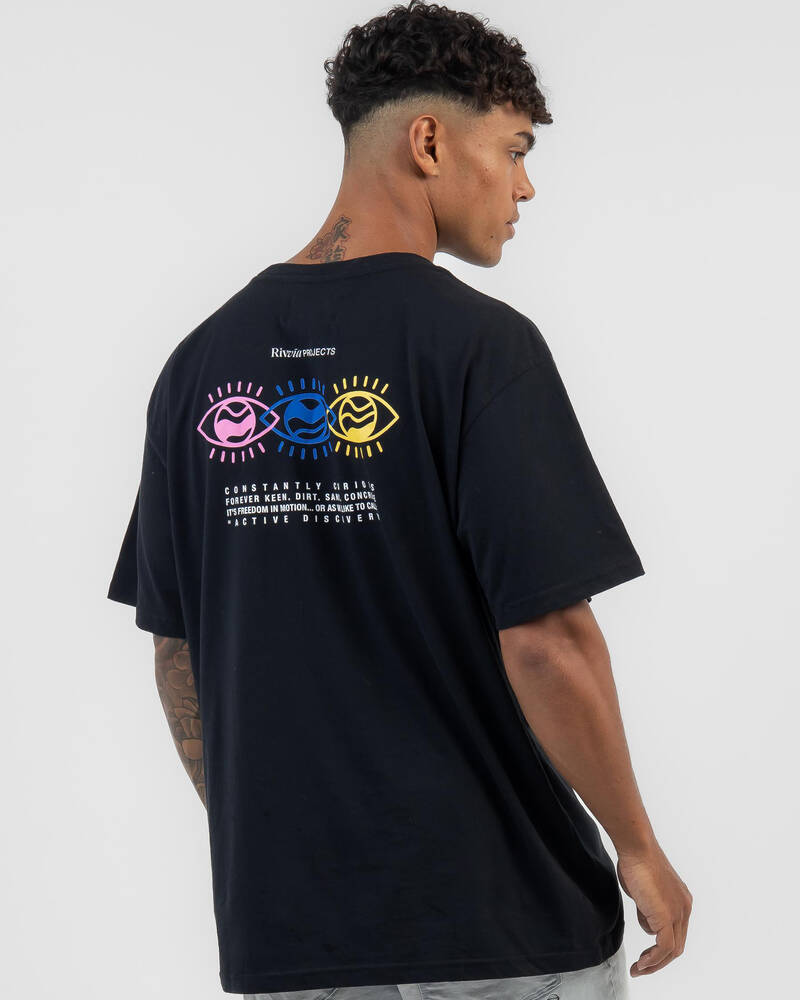 Shop Rivvia Perception T-Shirt In Black - Fast Shipping & Easy Returns ...