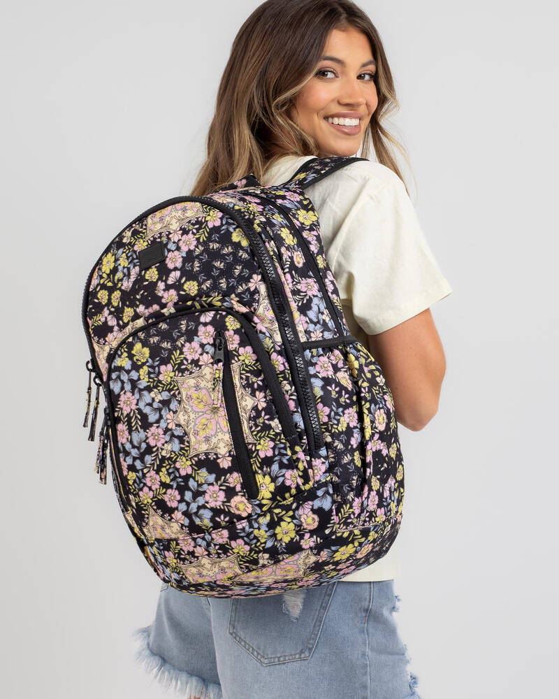 Shop Billabong La Mer Roadie Backpack In Black - Fast Shipping & Easy ...