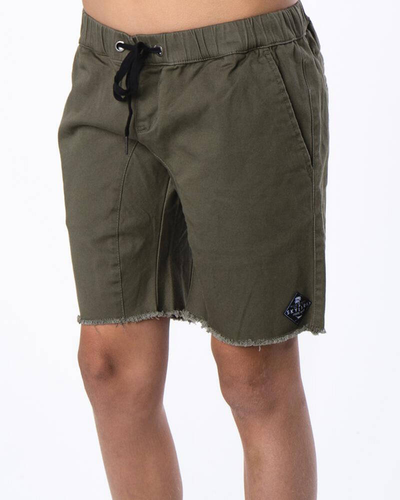Shop Skylark Boys' Erase Drop Crotch Shorts In Lt Blue - Fast Shipping ...