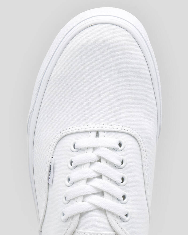Vans Authentic Shoes In True White - Fast Shipping & Easy Returns ...