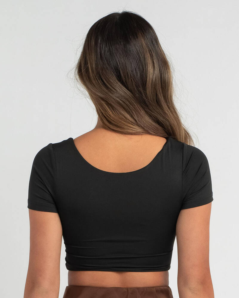 Shop Ava And Ever Regency Top In Black - Fast Shipping & Easy Returns ...