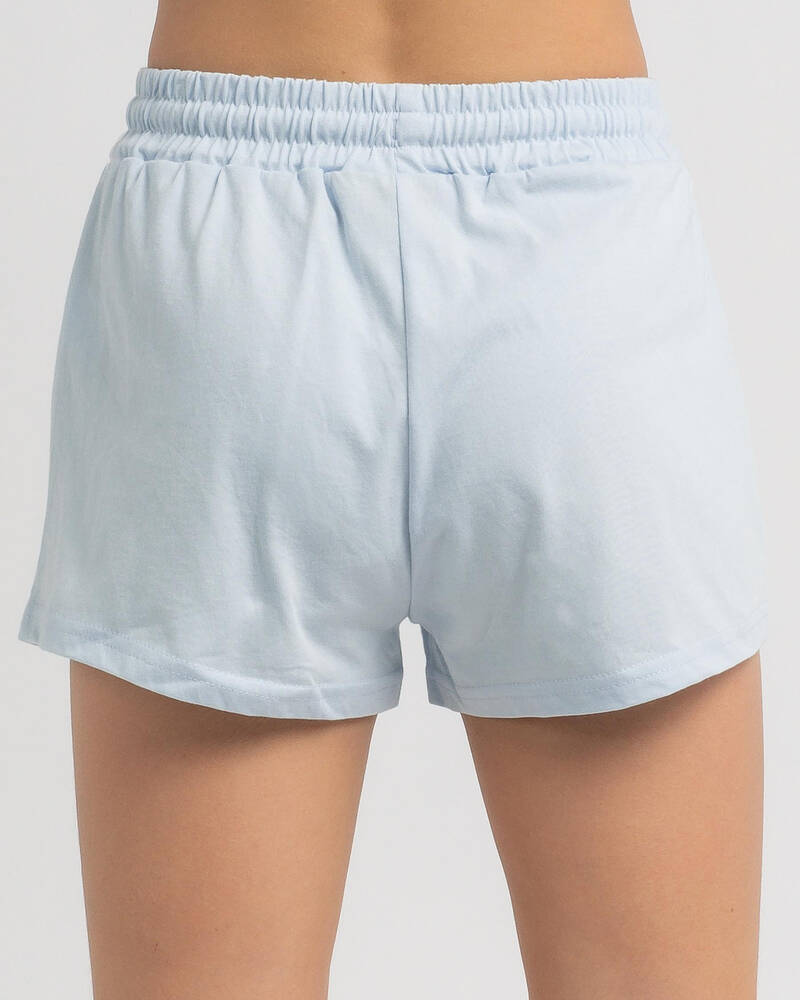 Shop Fila Girls' Candy Shorts In Powder Blue - Fast Shipping & Easy ...