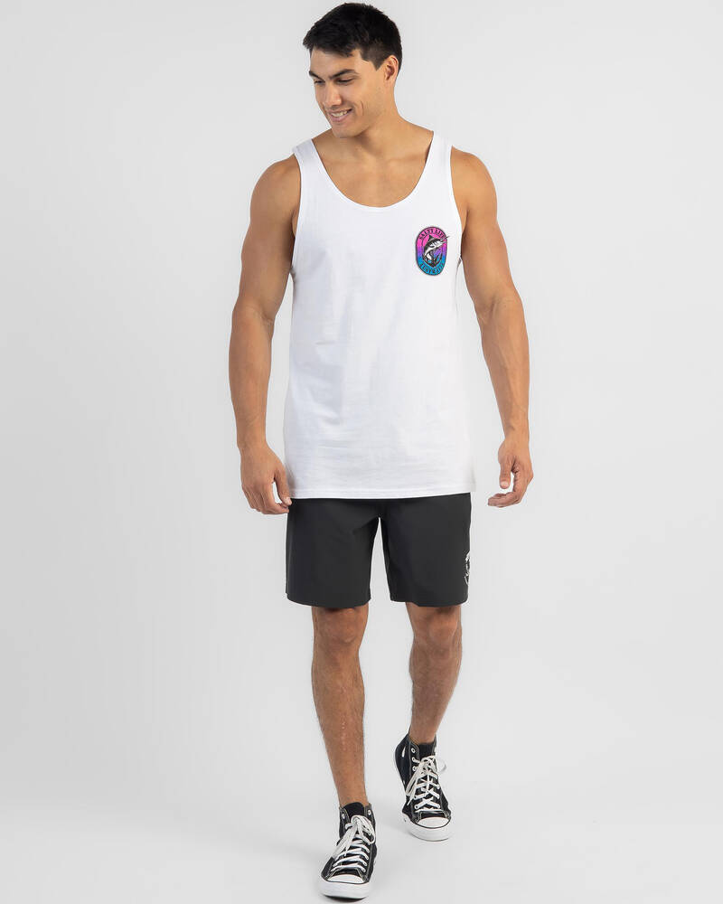 Shop Salty Life Cheers Singlet In White - Fast Shipping & Easy Returns ...