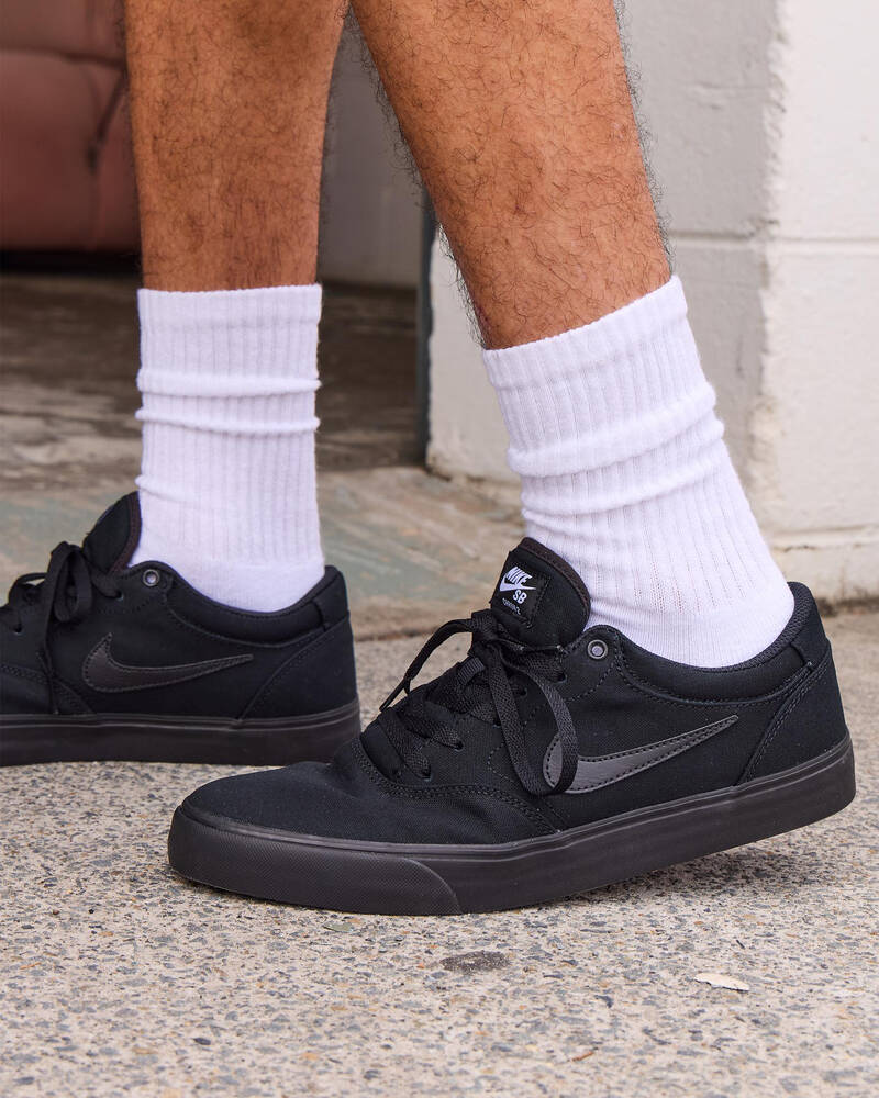 Nike Chron 2 Shoes In Black/black-black | City Beach Australia