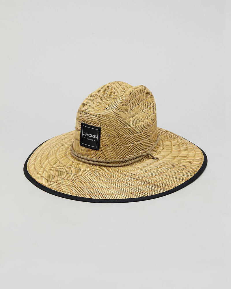 Shop Jacks Desert Straw Hat In Natural - Fast Shipping & Easy Returns ...