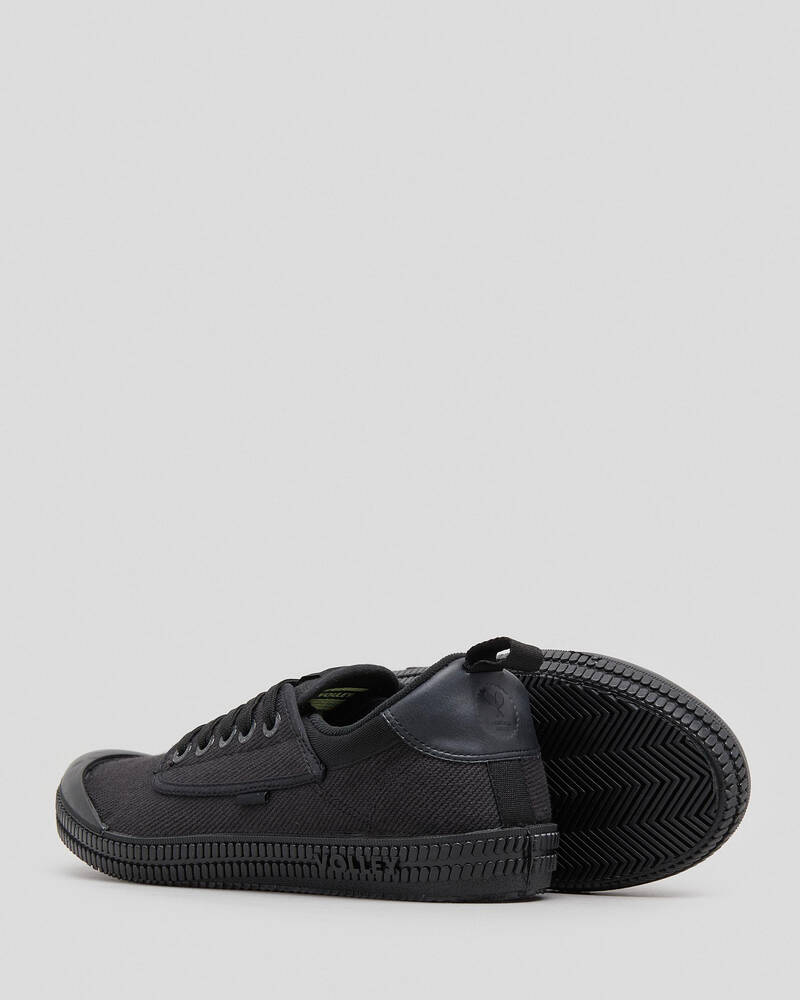 Shop Volley Heritage Low Shoes In Black/black - Fast Shipping & Easy ...