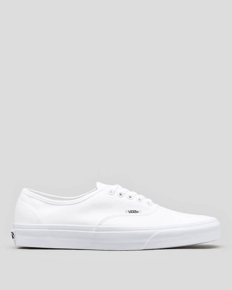 Vans Authentic Shoes In True White - Fast Shipping & Easy Returns ...