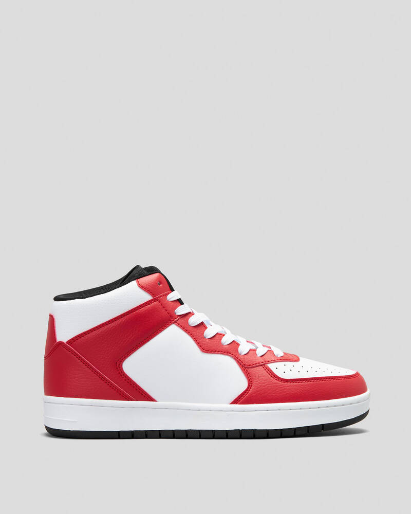 Shop Lucid Alpha High-Top Shoes In Red/black/white - Fast Shipping ...