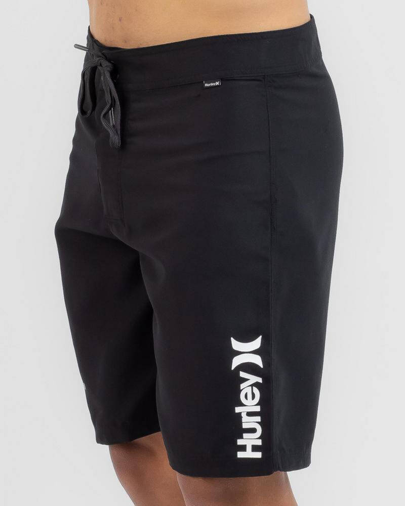 Shop Hurley Solid 20" Board Shorts In Blk - Fast Shipping & Easy ...