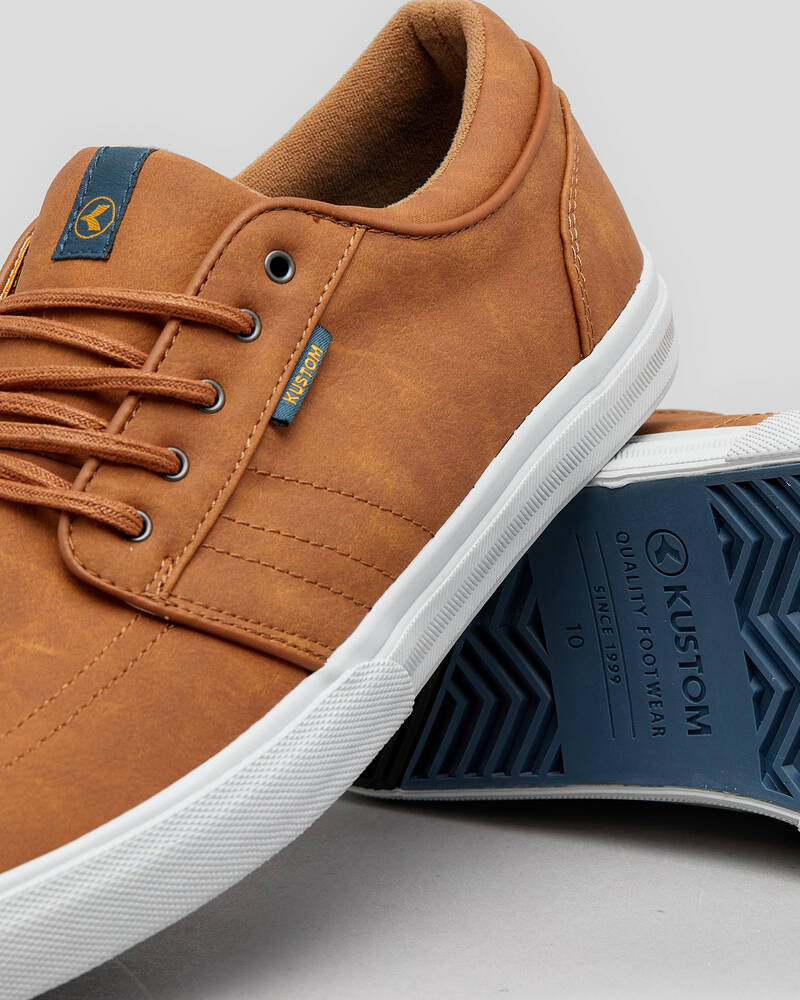 Shop Kustom Remark Shoes In Brown - Fast Shipping & Easy Returns - City ...