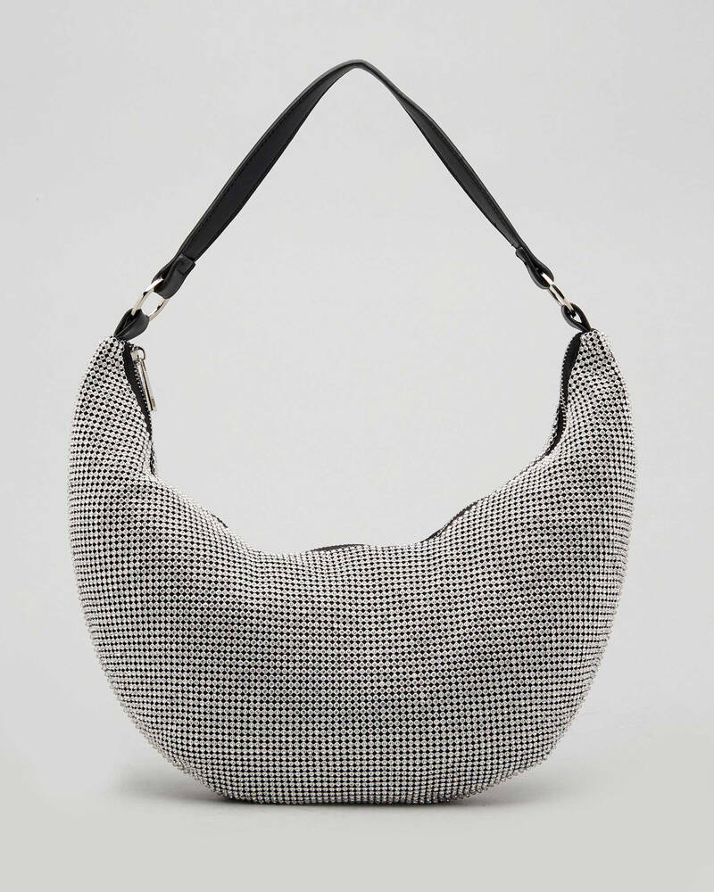Shop Ava And Ever Nicole Hand Bag In Silver - Fast Shipping & Easy ...