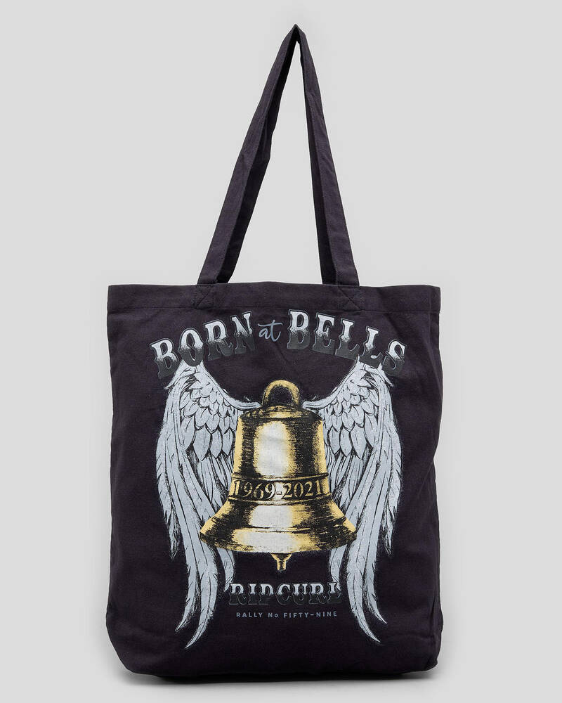 Shop Rip Curl Born At Bells Tote Bag In Washed Black - Fast Shipping ...