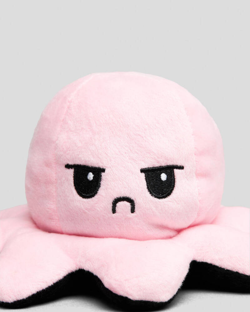 Shop Get It Now Still Angry Reversible Octopus Plush In Pink/black ...