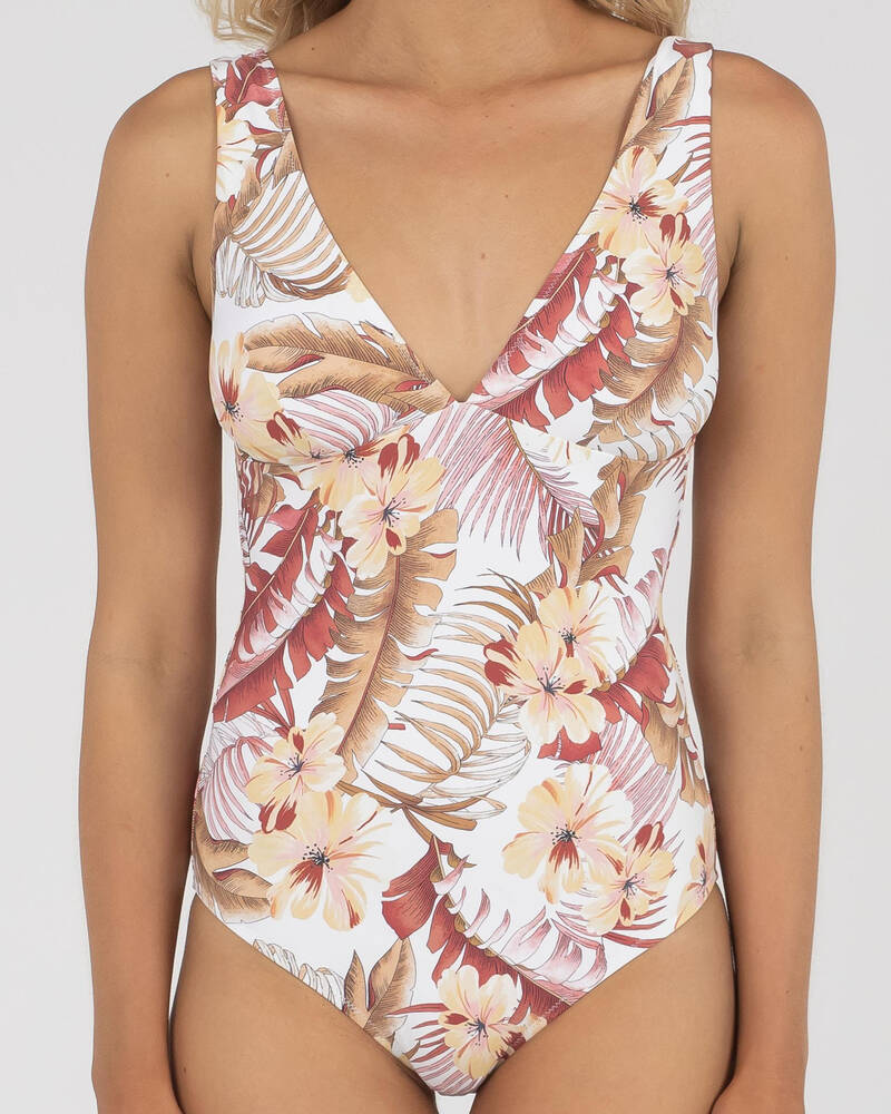 Shop Rip Curl Leilani One Piece Swimsuit In White - Fast Shipping & Easy Returns - City Beach ...