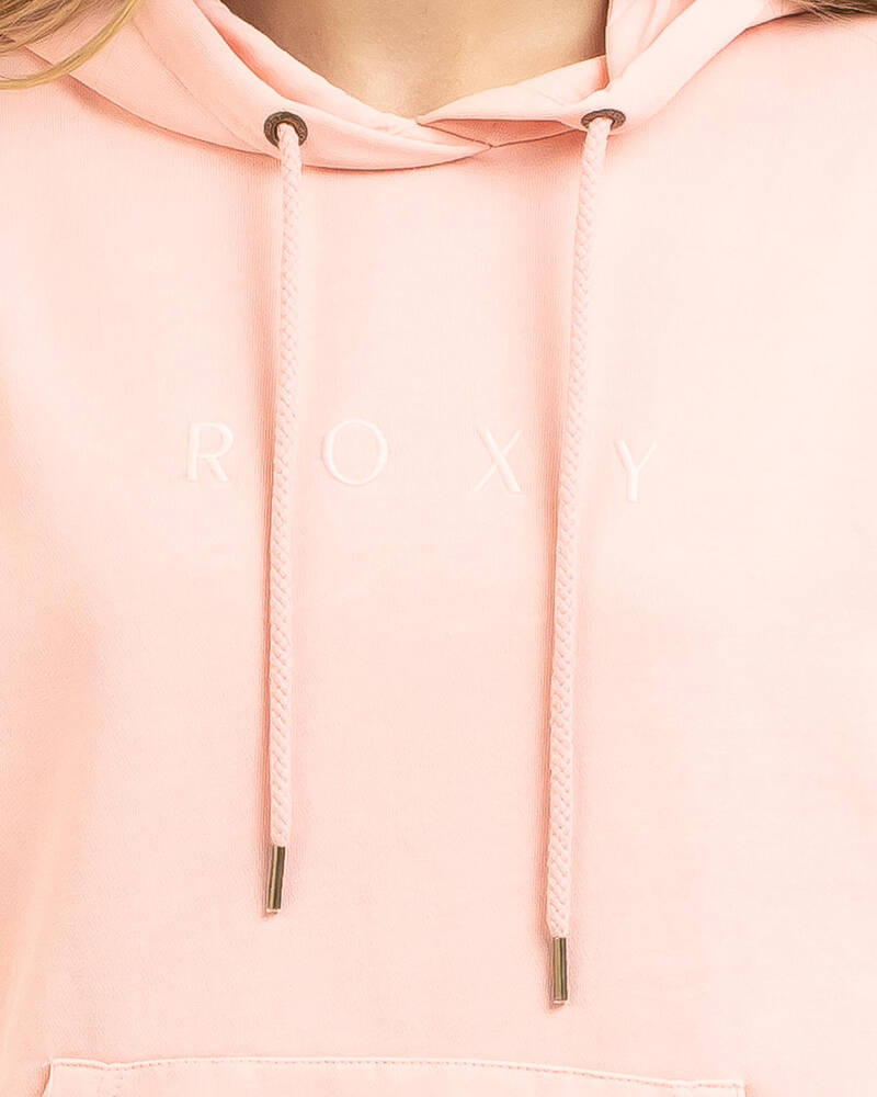 Shop Roxy Until Daylight Hoodie In Peach Bud - Fast Shipping & Easy ...