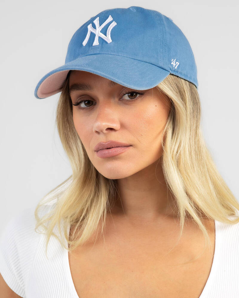 Shop Forty Seven NY Yankees Cap In Columbia - Fast Shipping & Easy ...