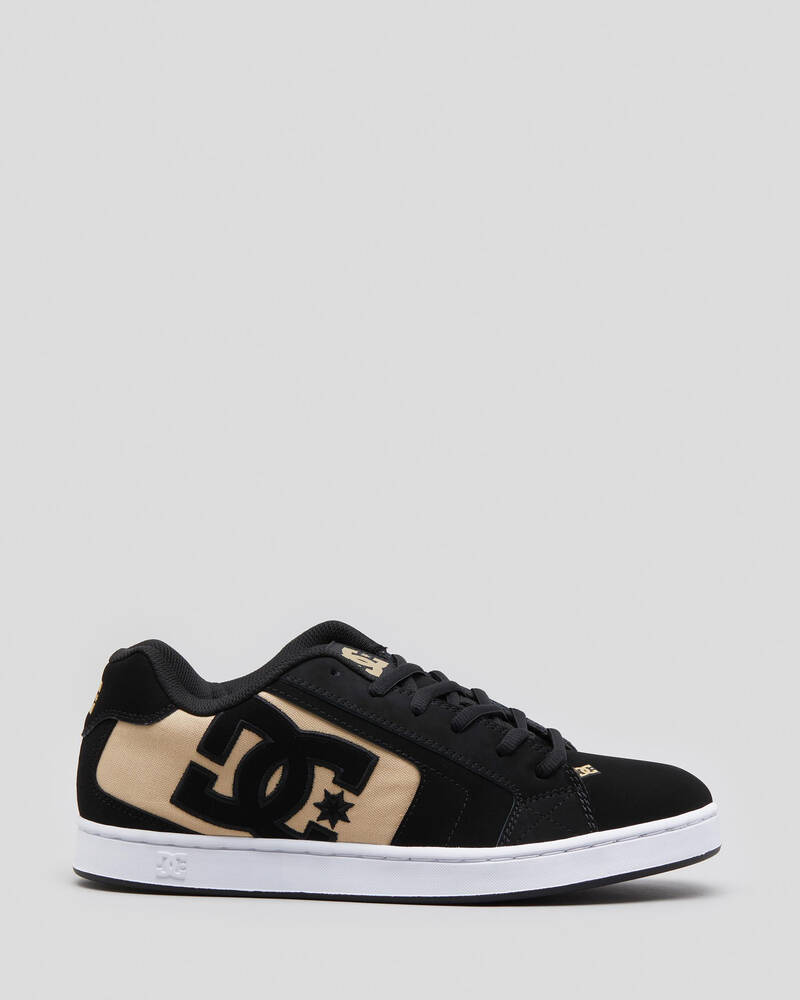 Shop DC Shoes Net Shoes In Black/brown/black - Fast Shipping & Easy ...