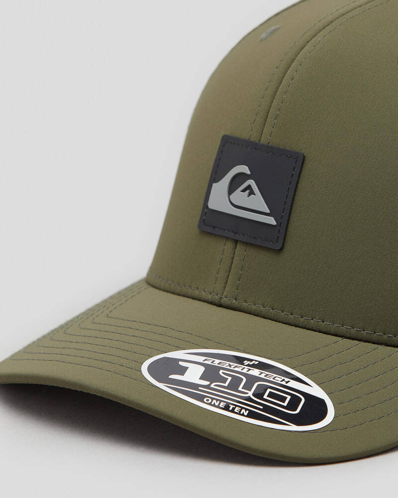 Shop Quiksilver Adapted Cap In Four Leaf Clover - Fast Shipping & Easy ...