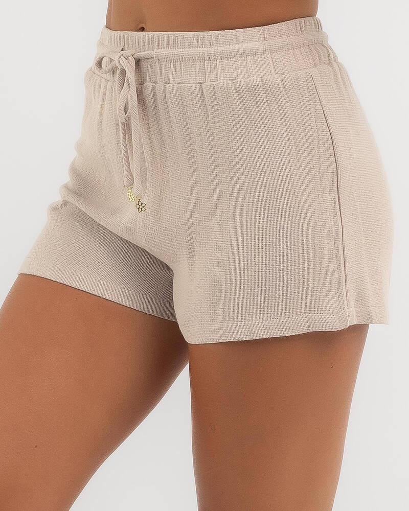 Shop Ava And Ever Laguna Shorts In Latte - Fast Shipping & Easy Returns ...