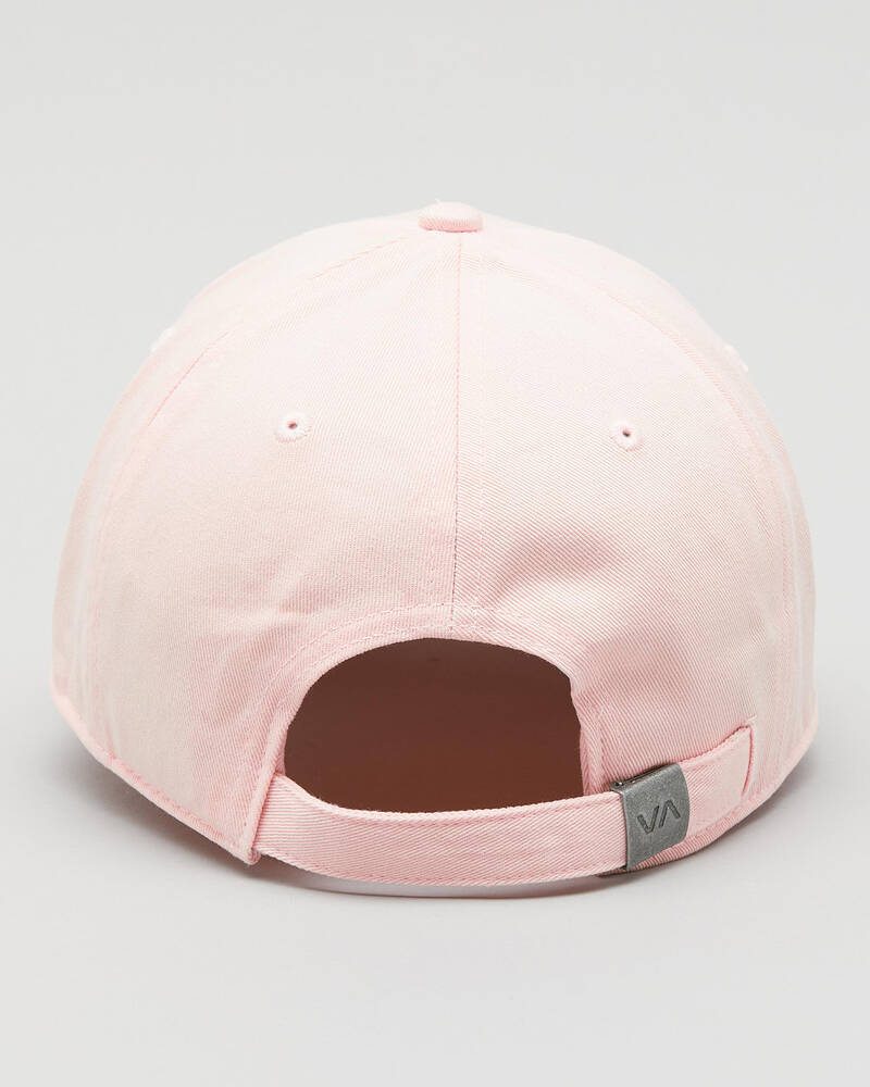 Shop RVCA VA Baseball Cap In Blush - Fast Shipping & Easy Returns ...