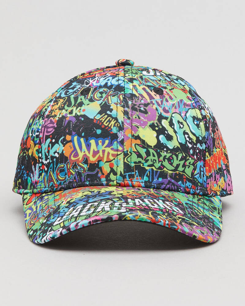 Shop Jacks Toddlers' Vandal Snapback Cap In Multi - Fast Shipping ...
