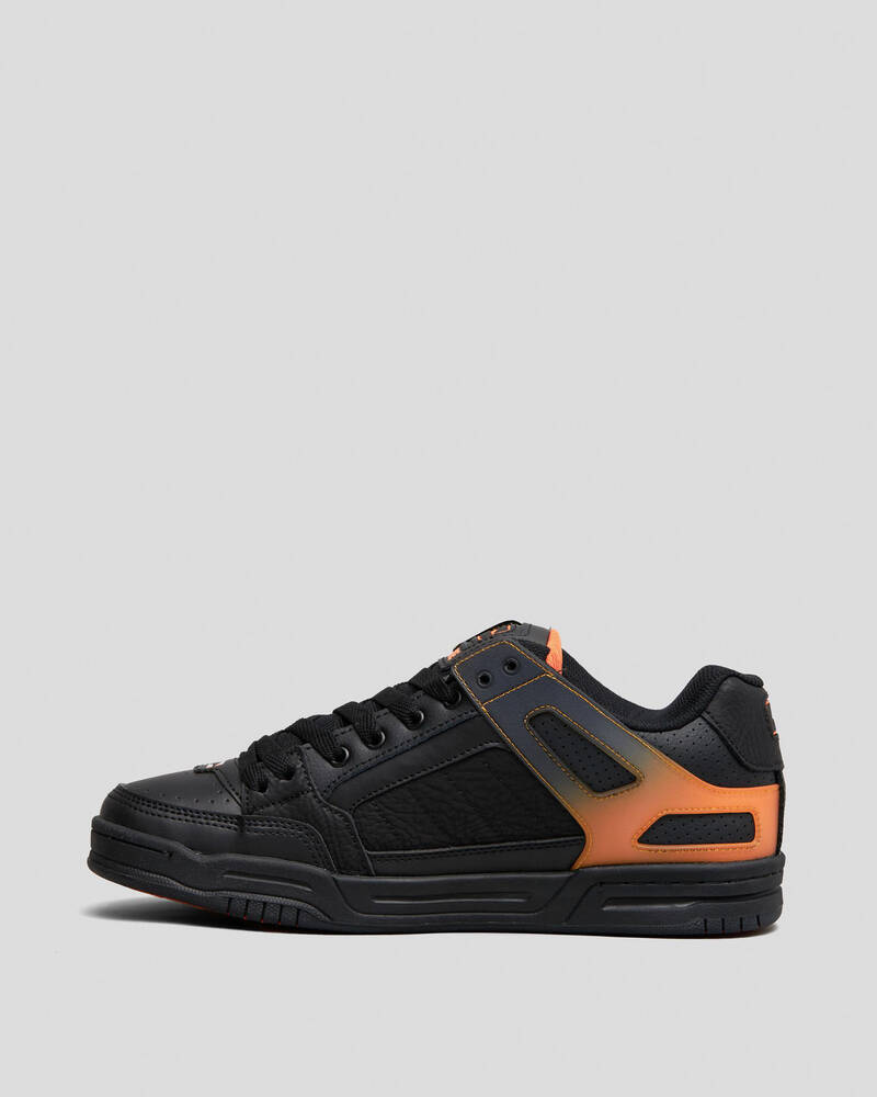 Shop Globe Tilt Shoes In Black/orange Fade - Fast Shipping & Easy ...