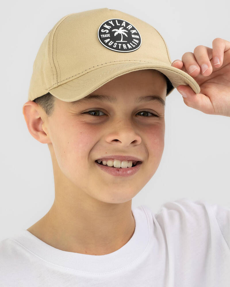 Shop Skylark Boys' Flip It Snapback Cap In Washed Khaki - Fast Shipping ...