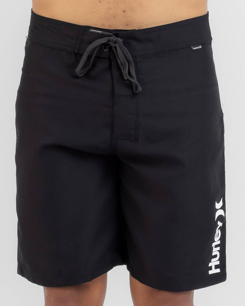 Shop Hurley Solid 20" Board Shorts In Blk - Fast Shipping & Easy ...
