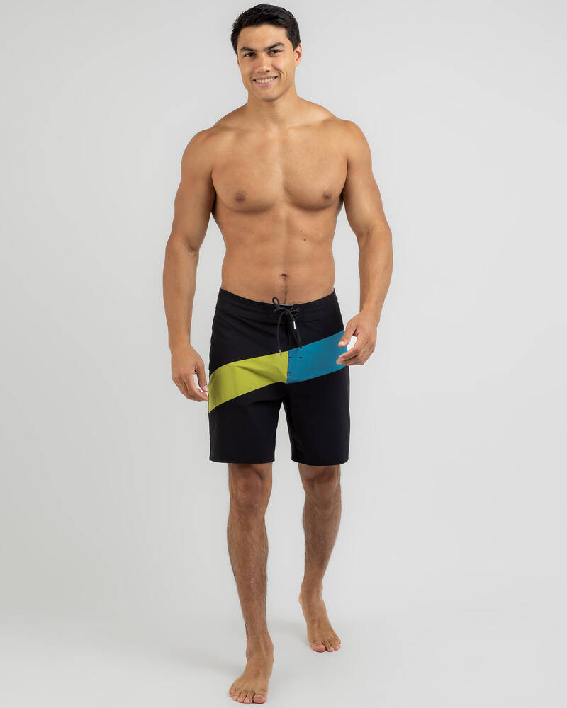 Shop Volcom Channel Liberator Board Shorts In Black - Fast Shipping ...