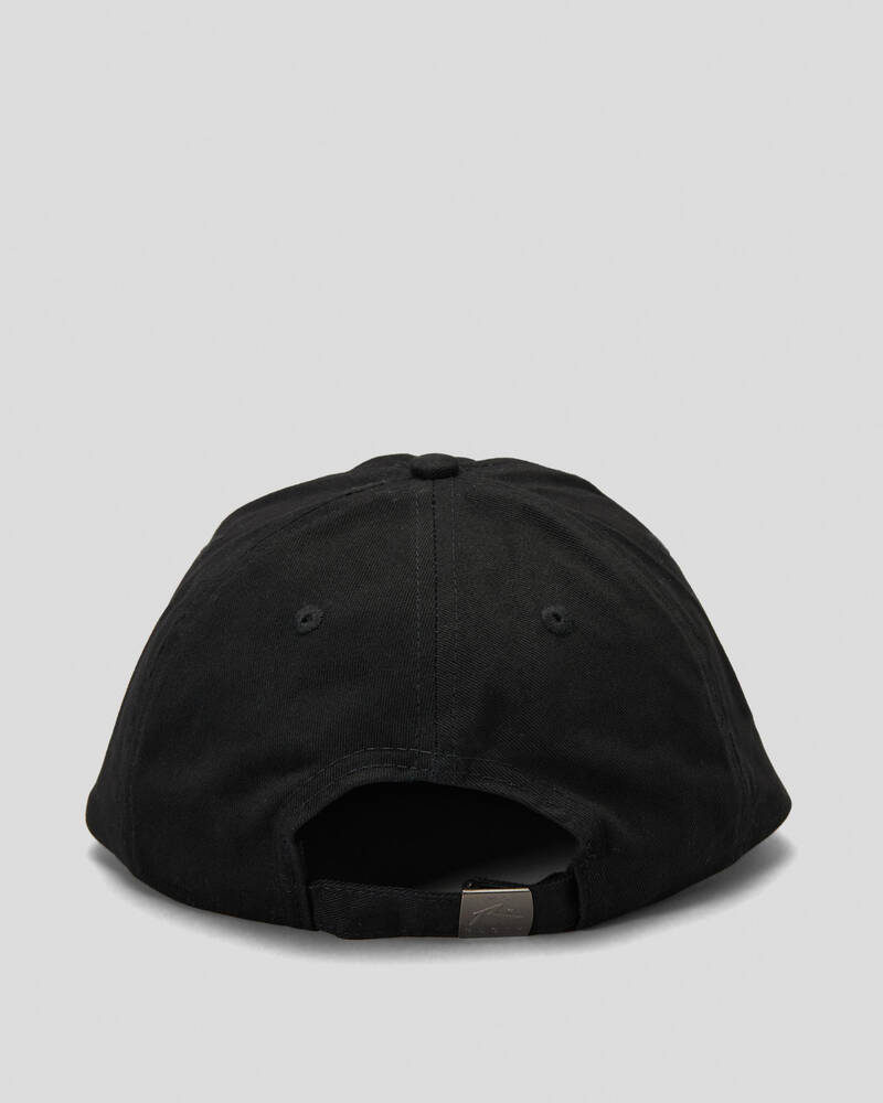 Shop Rusty Deep End Six Panel Cap In Black - Fast Shipping & Easy ...