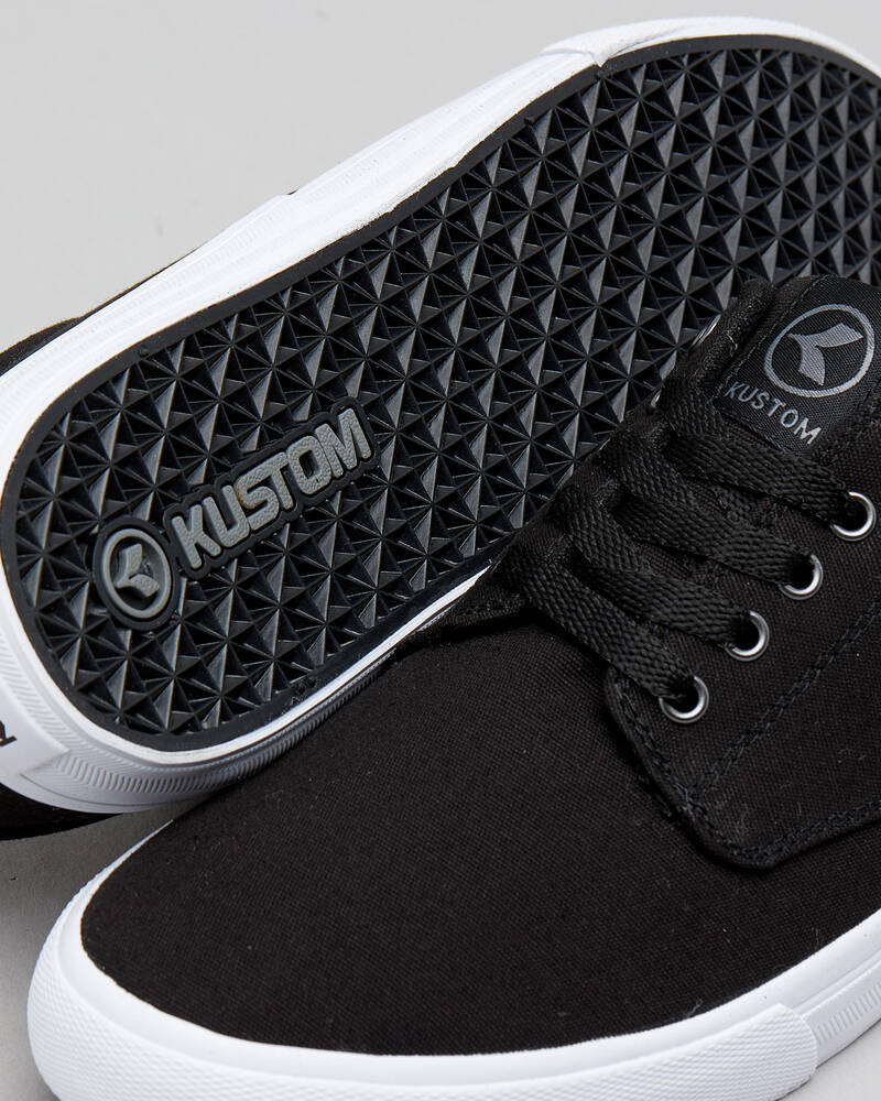 Shop Kustom Profile Shoes In Black - Fast Shipping & Easy Returns ...