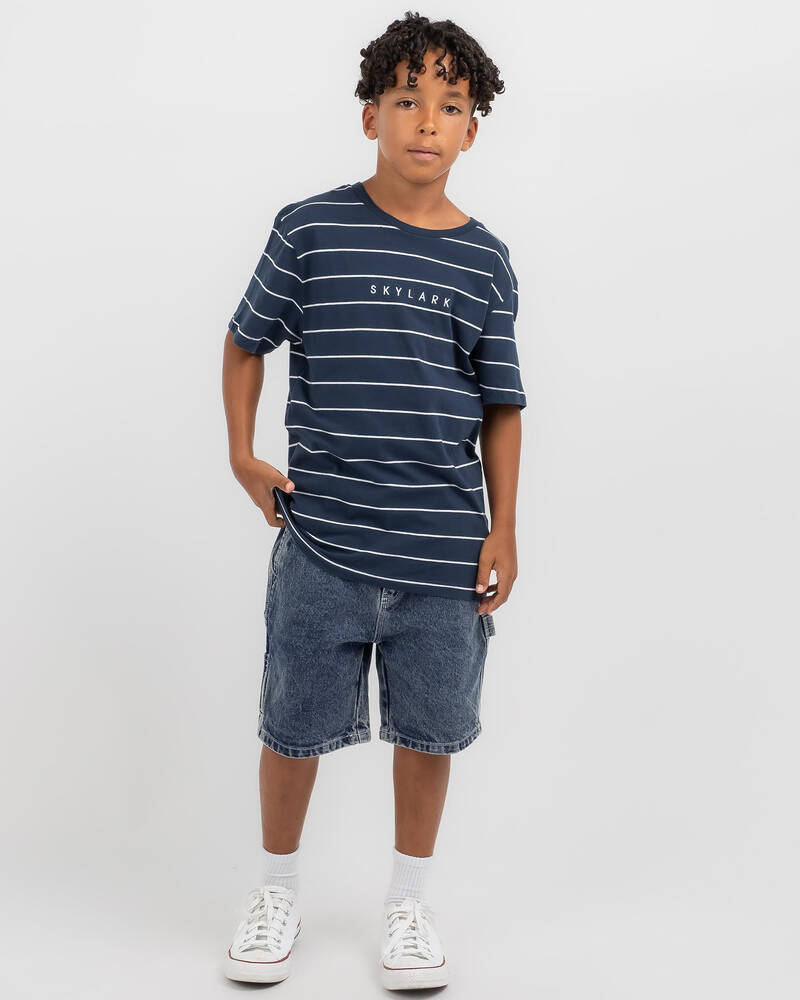 Shop Skylark Boys' Extinct T-Shirt In Slate Blue - Fast Shipping & Easy ...