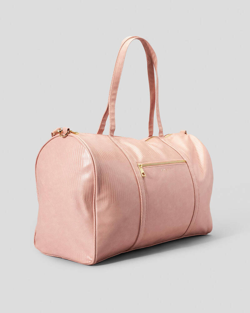 Shop Rusty Mila Weekender Travel Bag In Peach - Fast Shipping & Easy ...