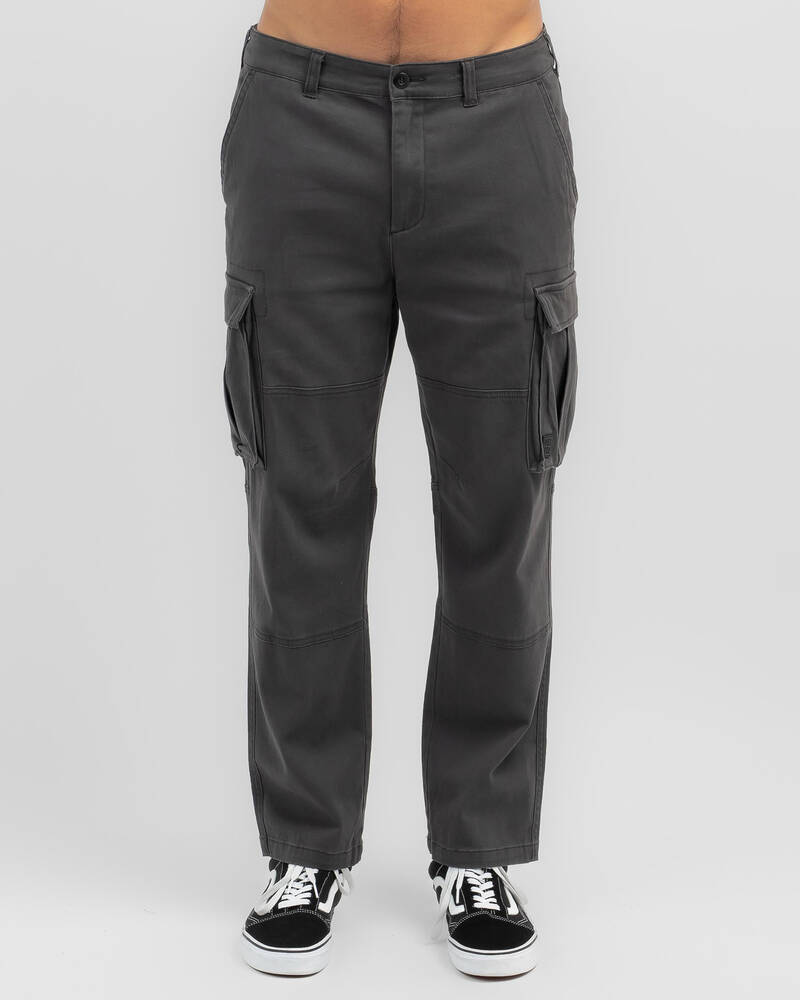 Dexter Annihilate Cargo Pants In Charcoal - Fast Shipping & Easy ...