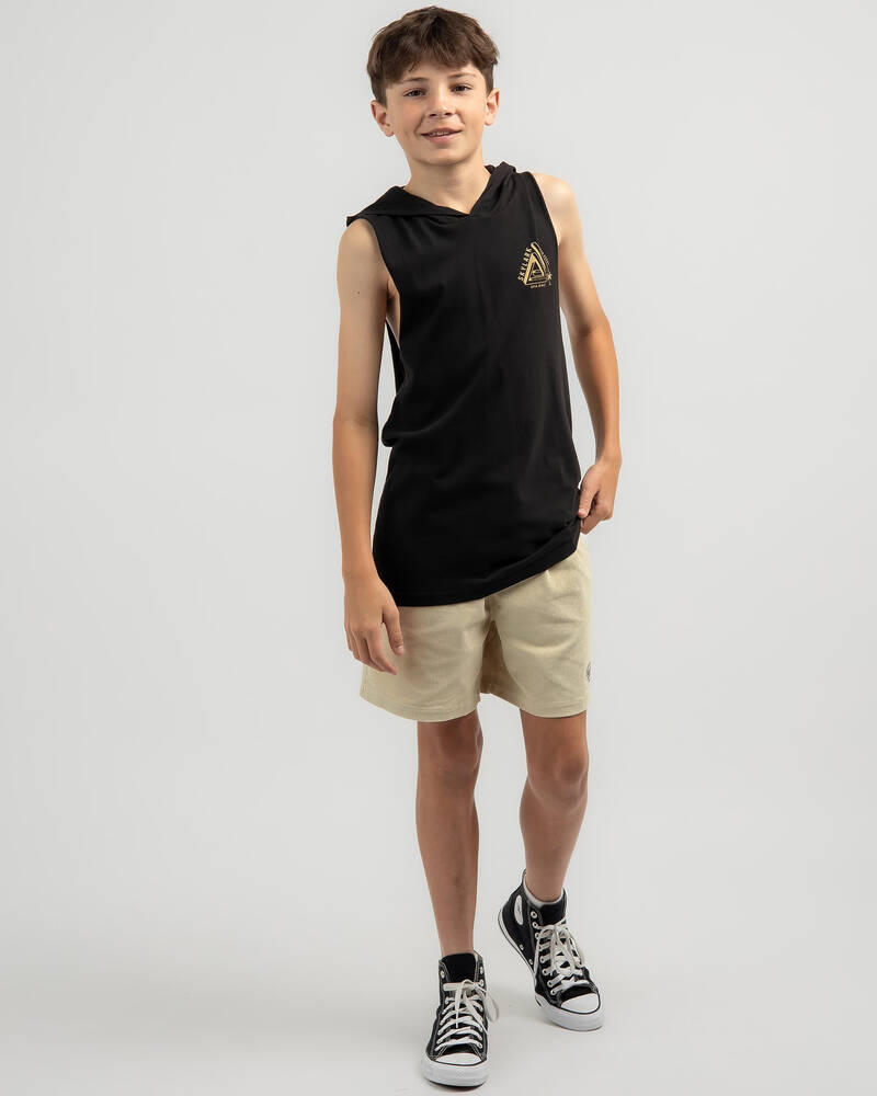 Shop Skylark Boys' Mobius Muscle In Washed Black - Fast Shipping & Easy ...