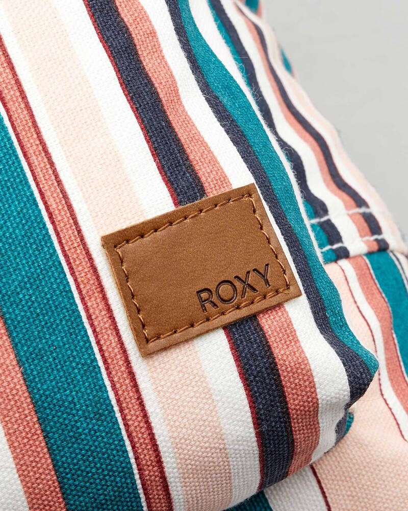 Shop Roxy Sugar Baby Backpack In Mood Indigo Soul Stripes - Fast ...