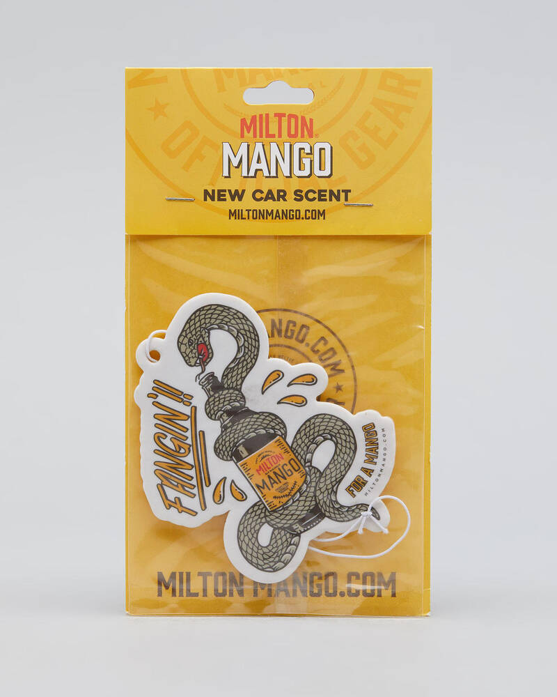 Shop Milton Mango Air Freshener In Yellow - Fast Shipping & Easy ...